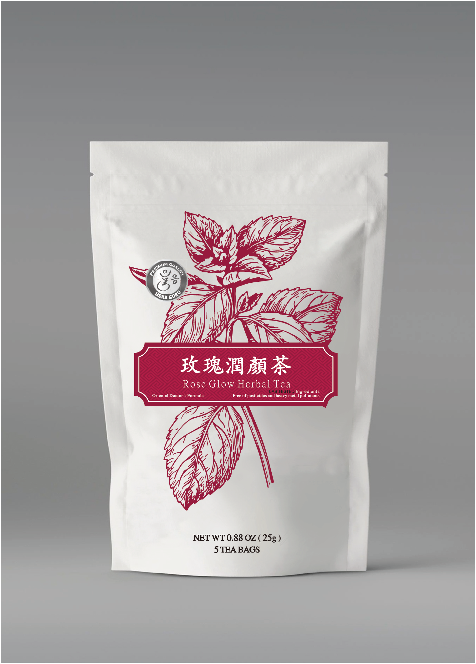 Rose Glow Herbal Tea – HERB GURU BRAND